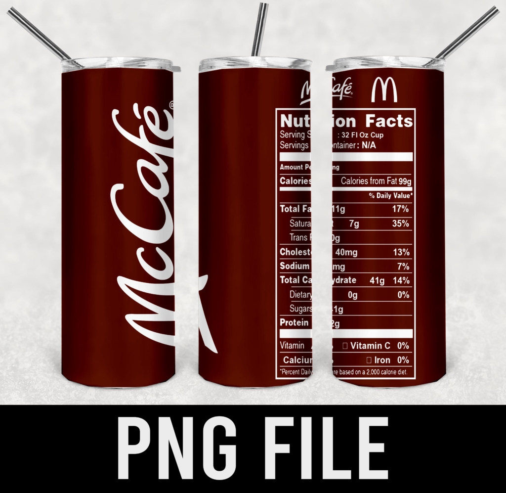 Mccafe-PNG DIGITAL DOWNLOAD for sublimation or screens – Nls doodles