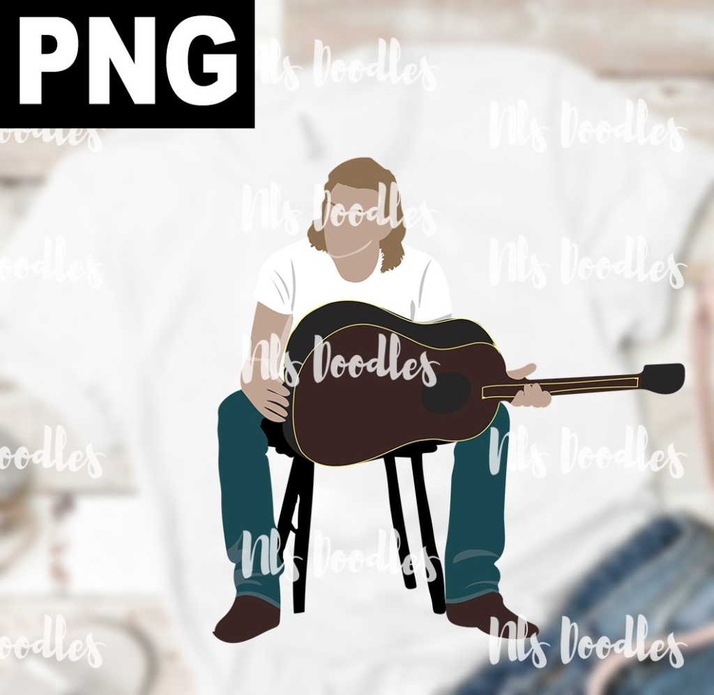 morgan wallen faceless sticker-PNG DIGITAL DOWNLOAD for sublimation or ...