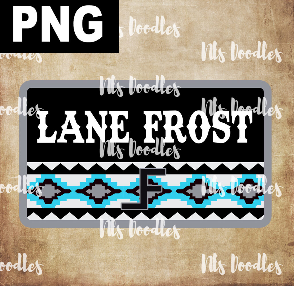 lane frost-native print-PNG DIGITAL DOWNLOAD for sublimation or screens ...