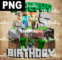 minecraft birthday boy costum age PNG File DIGITAL DOWNLOAD for ...
