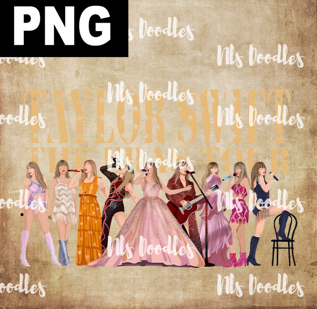 taylor swift the eras tour-PNG File DIGITAL DOWNLOAD for sublimation or ...