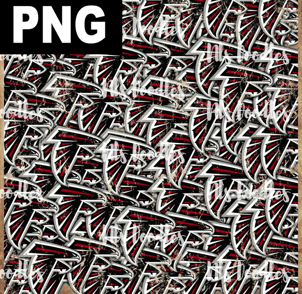 atlanta-falcons-logo – DIGITAL PATTERN DOWNLOAD for sublimation or ...
